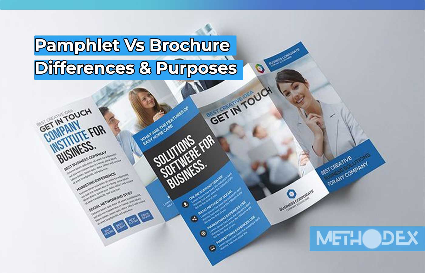 Differences Between a Brochure and a Pamphlet & Purposes
